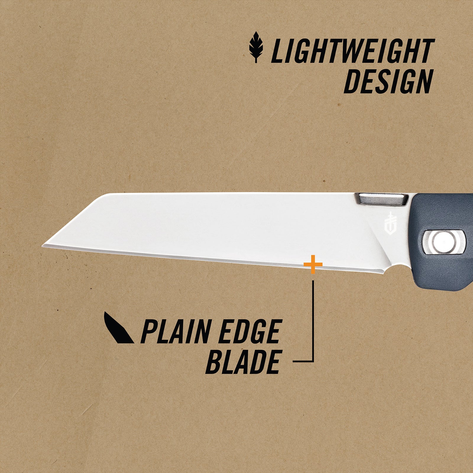 Gerber Pledge - Reverse Tanto - Fine edge - Omni Grey