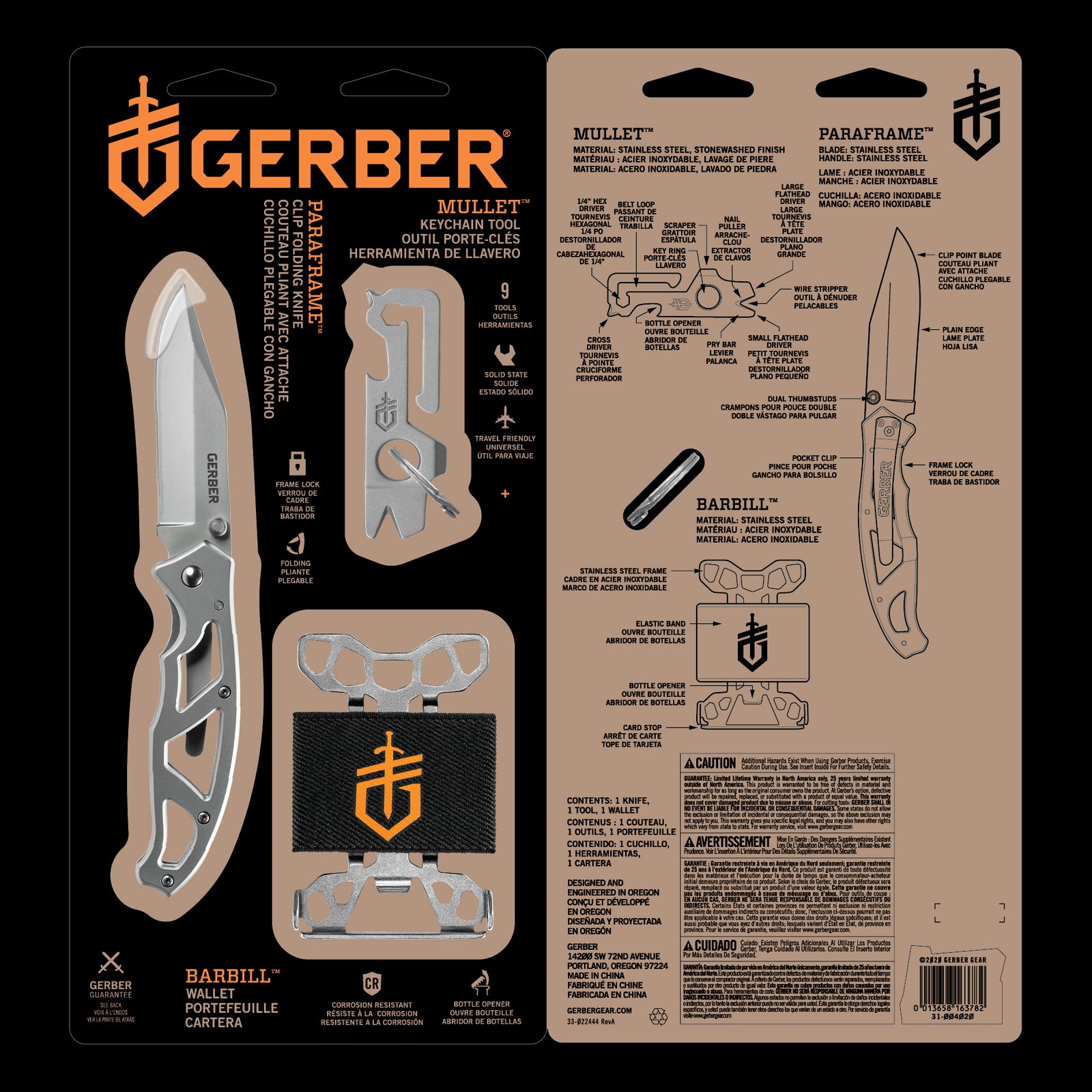 Gerber Promo Sets, Paraframe I + Mullet + Barbill