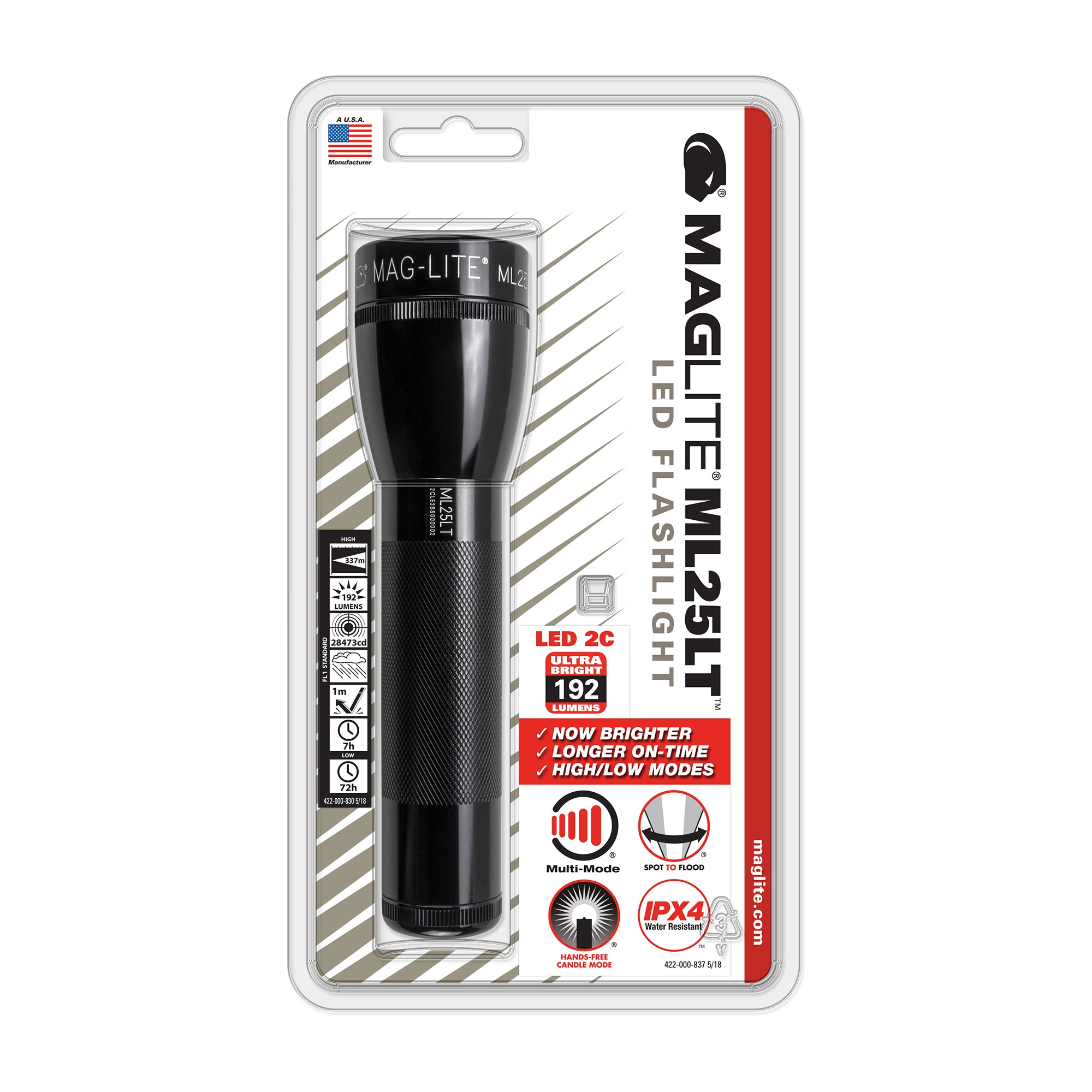 Maglite ML25LT 2C LED - 192 lumens