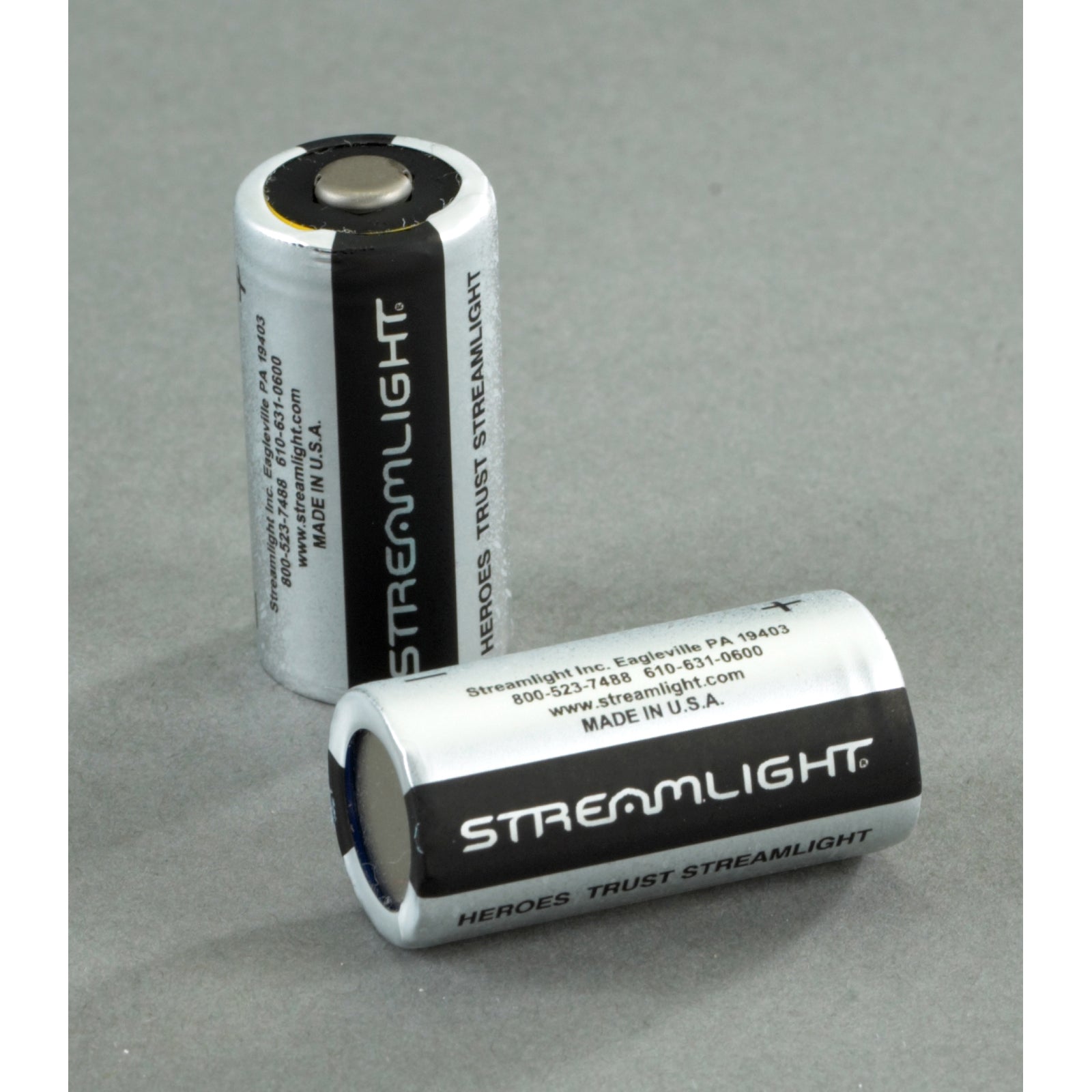 Streamlight 85175 CR123A Lithium Batteries - 2pcs